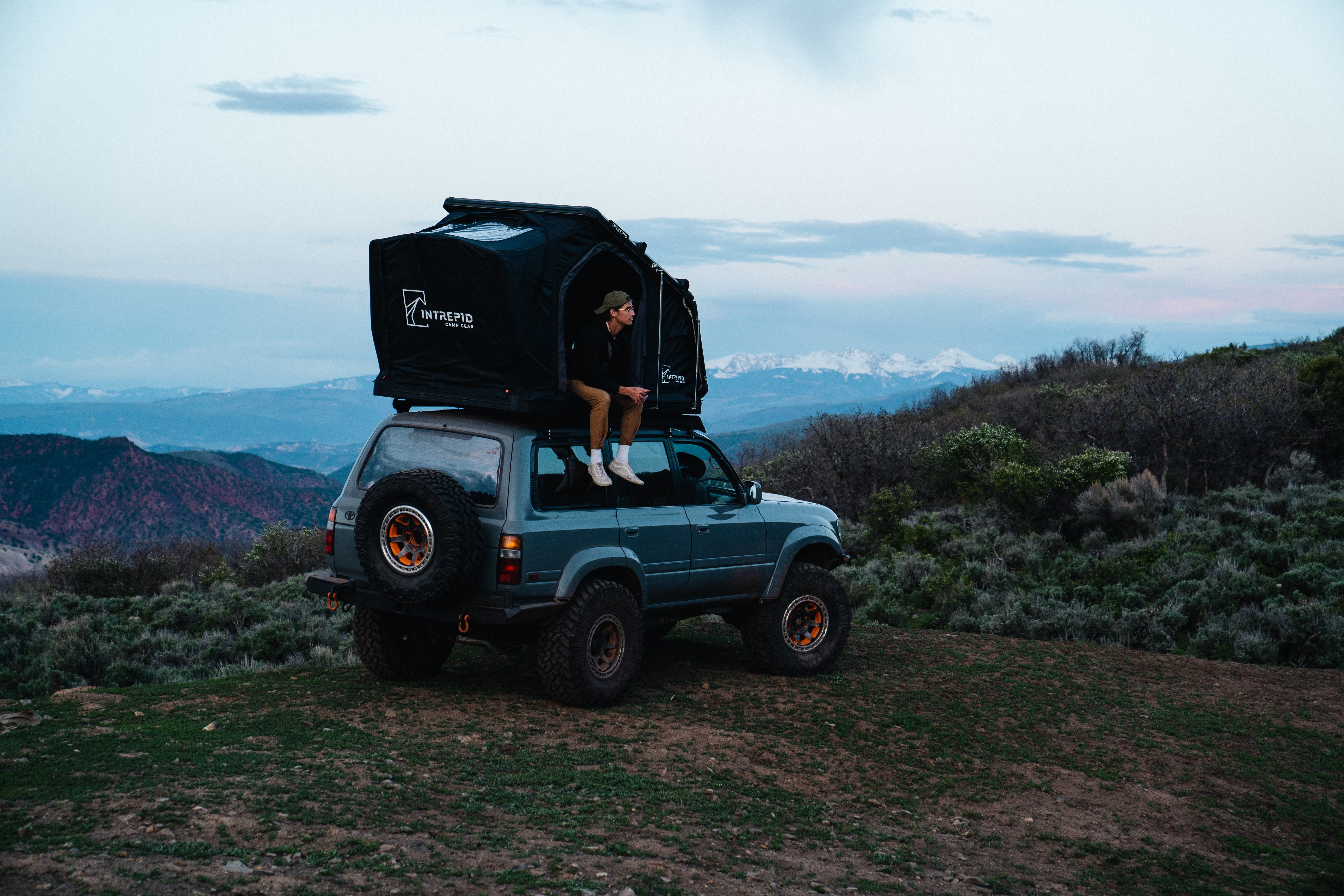 Toyota Land Cruiser Rooftop Tents | Tent for Off-Road SUV – Intrepid ...