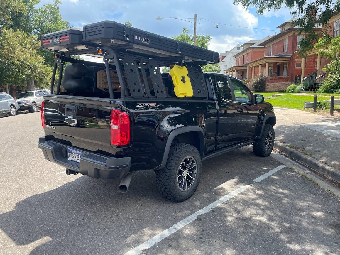 Chevy Colorado Rooftop Tents | Tent for Midsize Trucks – Intrepid Camp Gear
